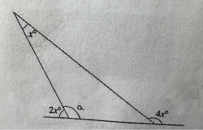 Solved In the figure, solve for all of the marked angles, | Chegg.com