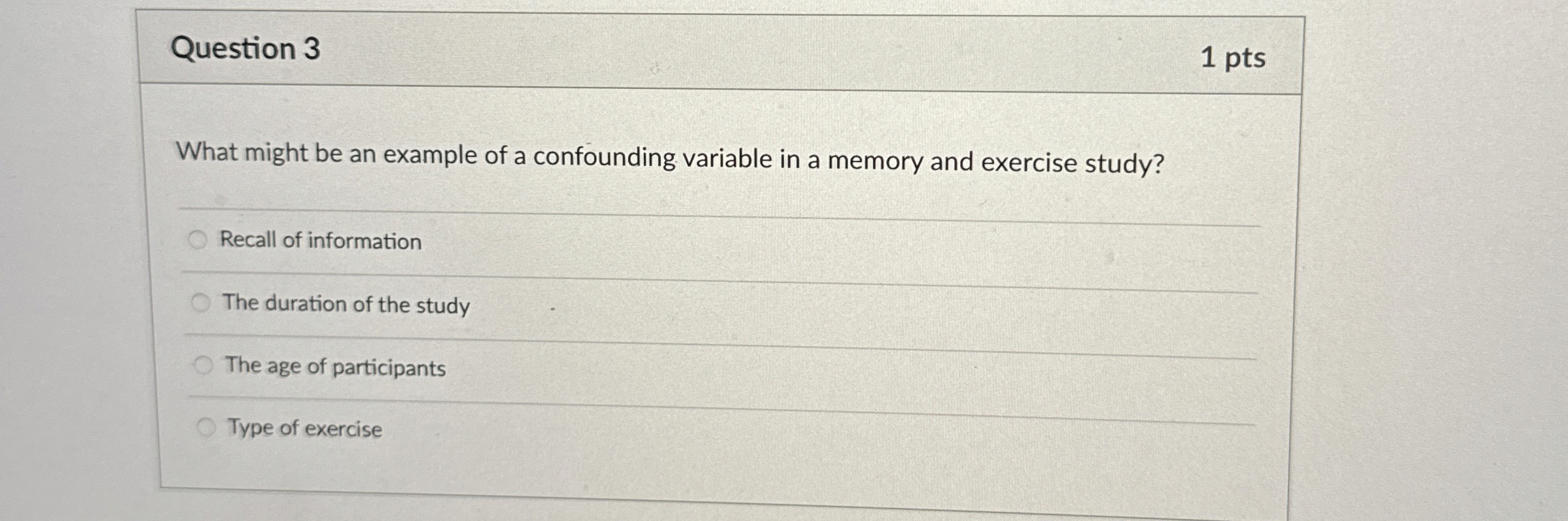 Solved Question 31 ﻿ptsWhat might be an example of a | Chegg.com