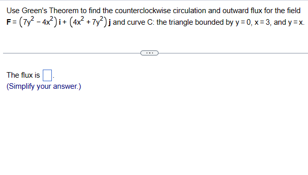 Solved Use Green's Theorem to find the counterclockwise | Chegg.com