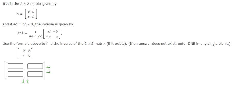 Solved Use the inverse matrices to find (AB)-1,(AT)-1, ﻿and | Chegg.com