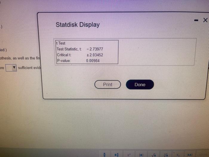 Solved A data set includes weights (in grams) of 34 Reese's. | Chegg.com