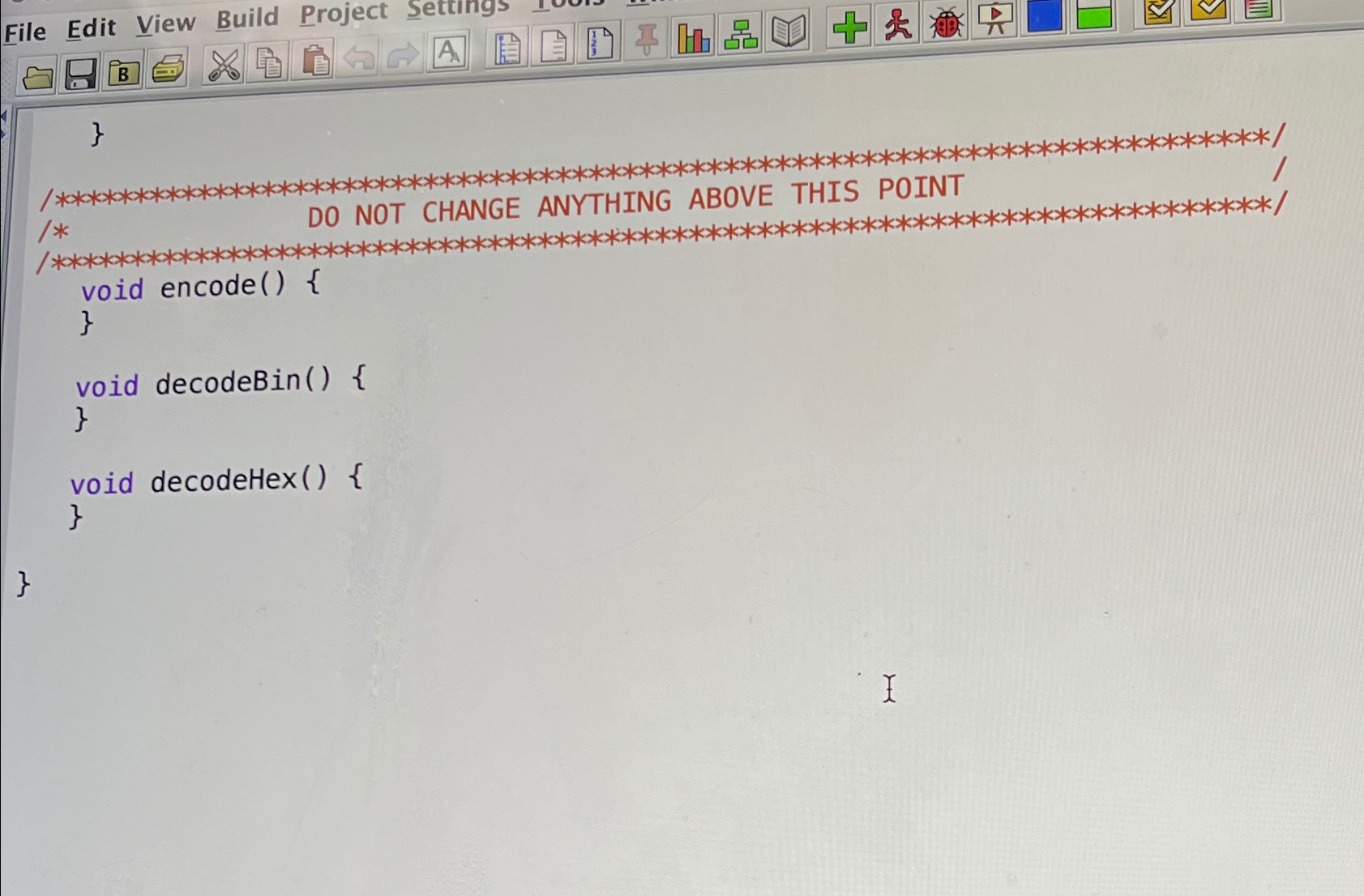 Help with Java, need to complete missing parts | Chegg.com