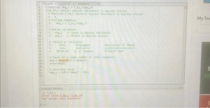 Solved fix the mat lab code so it works and looks good | Chegg.com