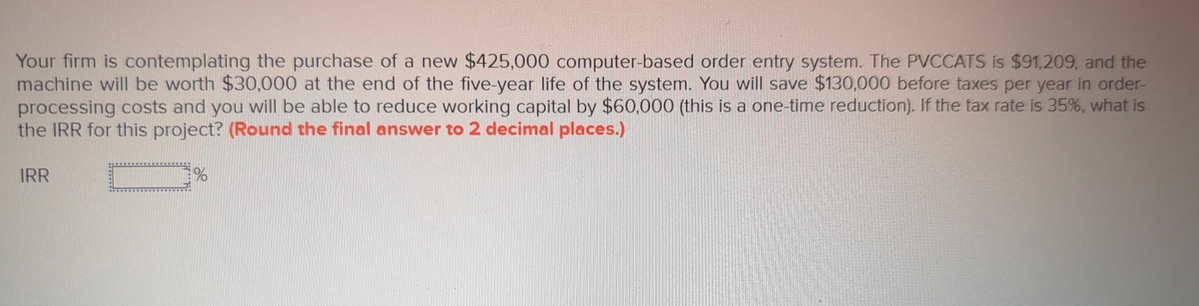 Solved Your firm is contemplating the purchase of a new | Chegg.com