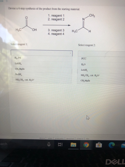Solved Devise a 4-step synthesis of the product from the | Chegg.com