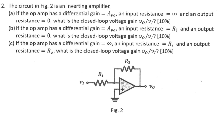 Solved Hi, ﻿this is Micro-Electronics questions. Please help | Chegg.com