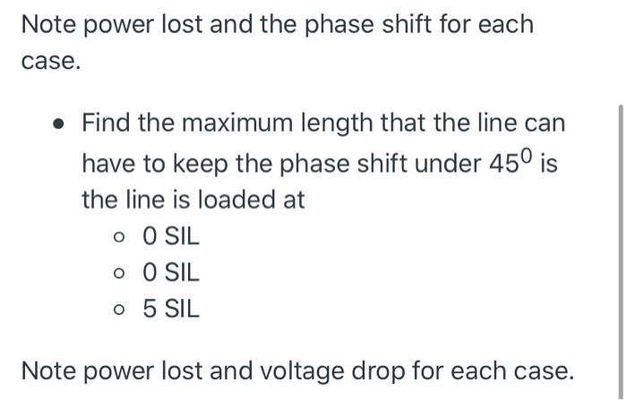 it should read 1 SIL 2 SIL and 0.5 SIL for the last | Chegg.com