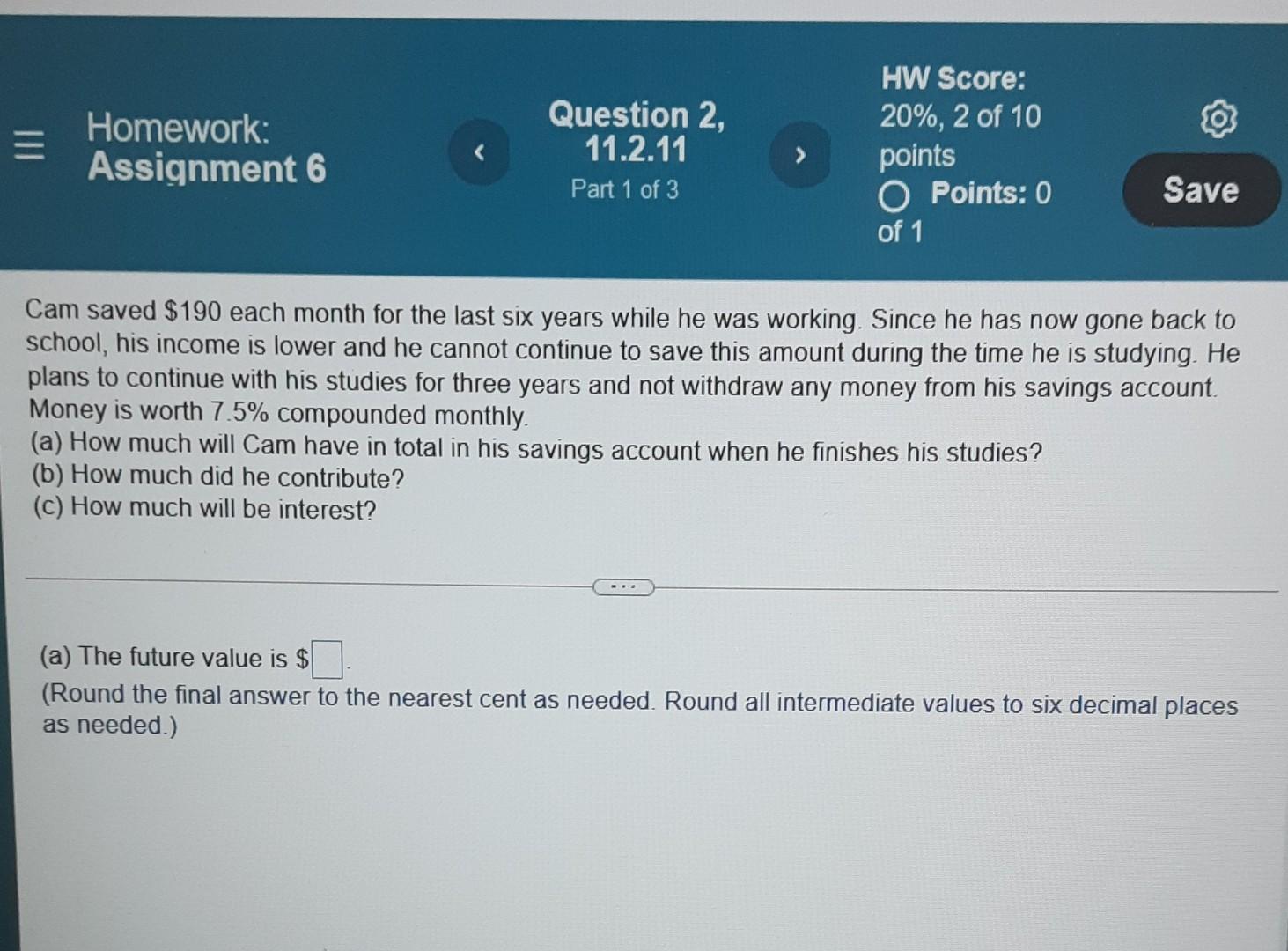 Solved Homework: Assignment 6