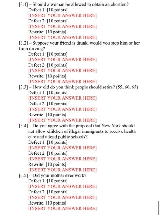 [3] [Total: 150 points] Evaluate each question and | Chegg.com