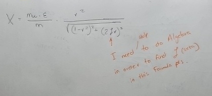 Solved This is the formula of Magnitud of steady state | Chegg.com