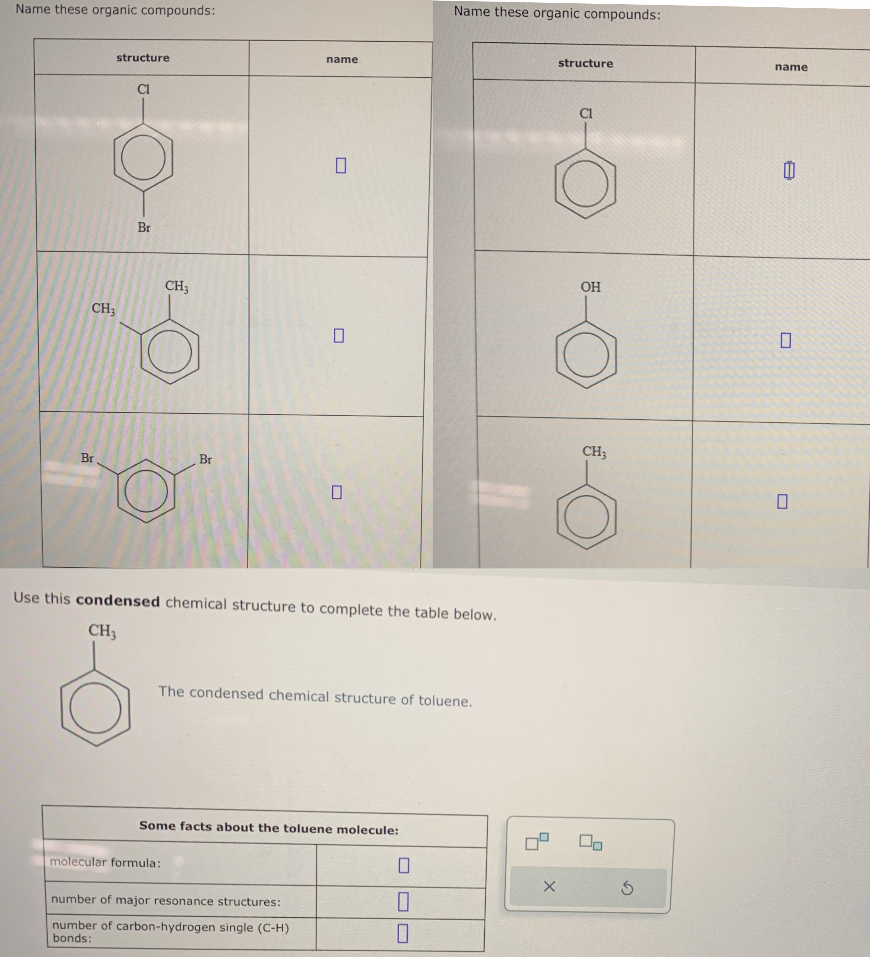 Solved Please answer each part of the following question! | Chegg.com