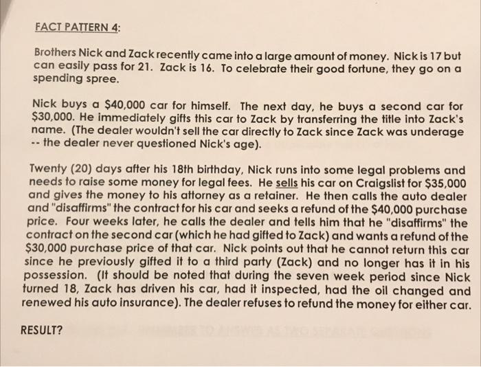 Solved 1. identify precise legal issues presented by the | Chegg.com