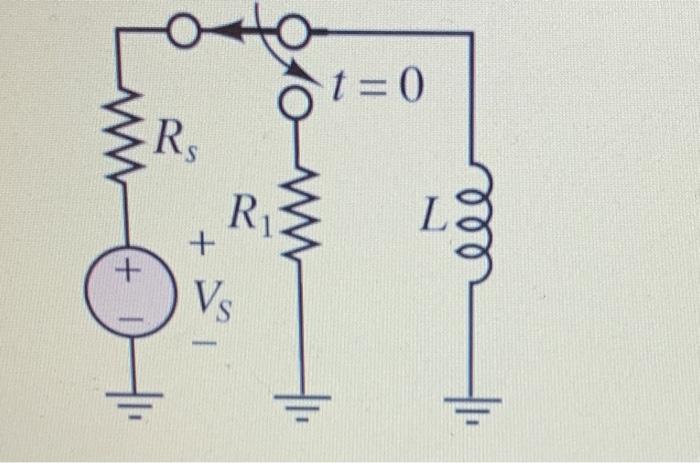 Solved In the circuit in Problem 1, replace the inductor | Chegg.com