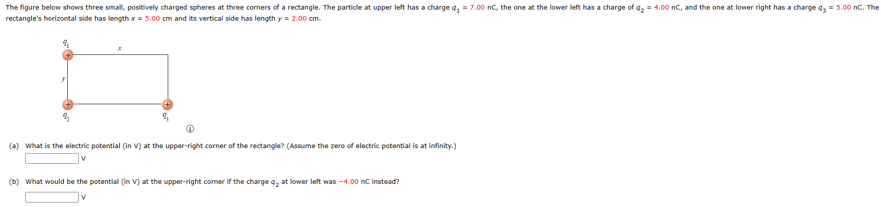 Solved rectangle's horizontal side has length x=5.00cm ﻿and | Chegg.com