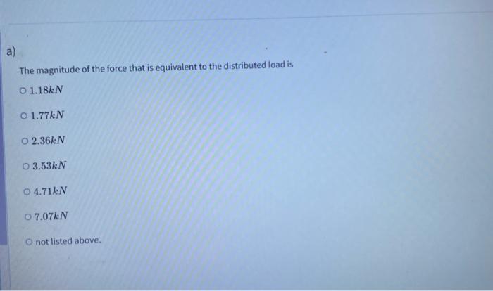 Solved Consider the semi-circular distributed load on the | Chegg.com