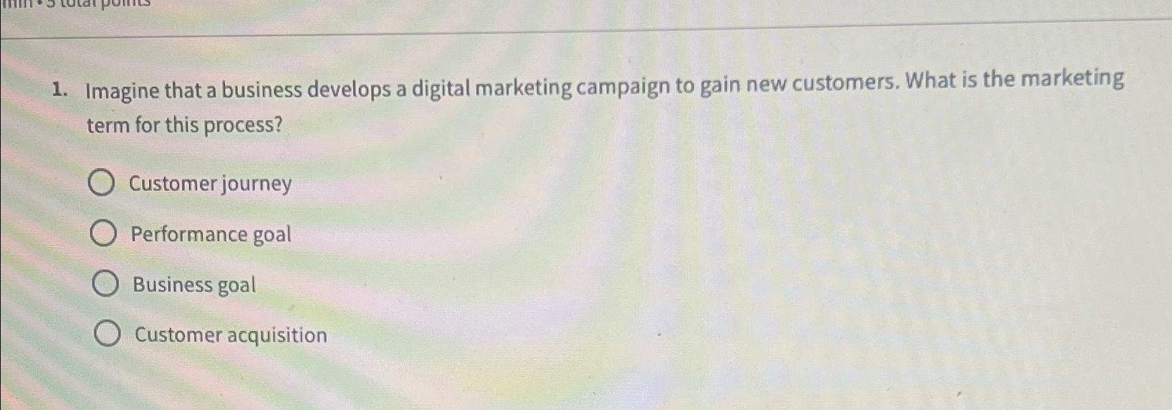 Solved Imagine that a business develops a digital marketing | Chegg.com