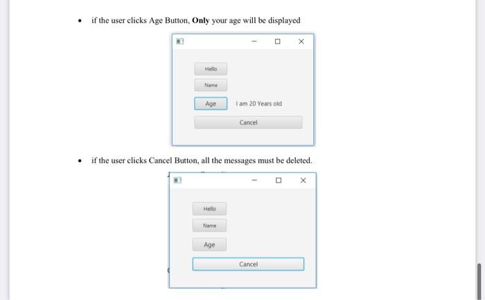 Modify your GUI: Using the Scene Builder create the | Chegg.com