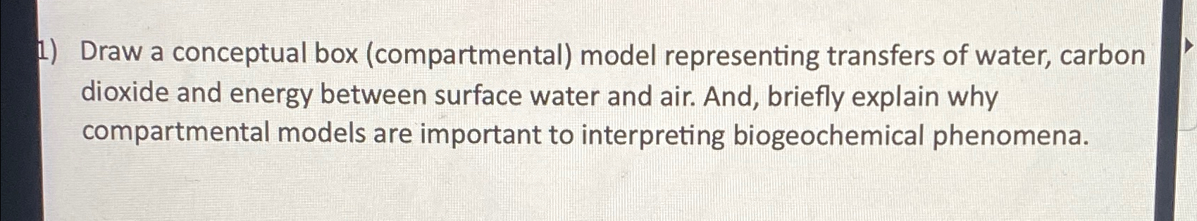 Solved Draw a conceptual box (compartmental) ﻿model | Chegg.com