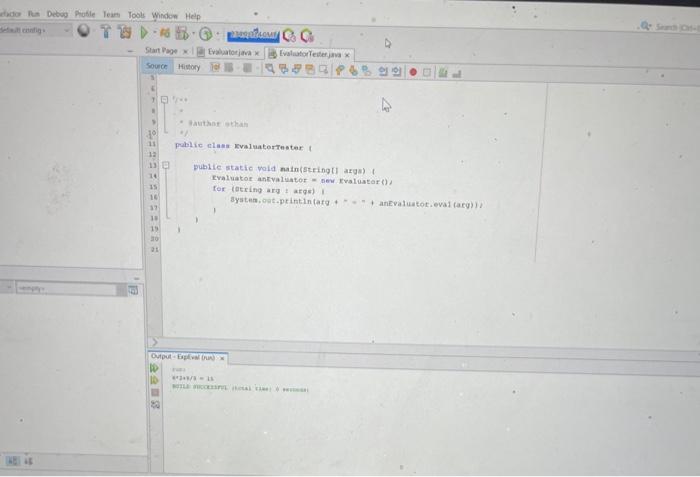 Solved Make Sure Your Program Runs In Netbeans And Do Not 