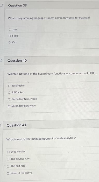 Solved Which programming language is most commonly used for | Chegg.com
