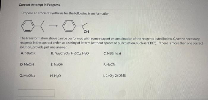 Solved Current Attempt in Progress Propose an efficient | Chegg.com