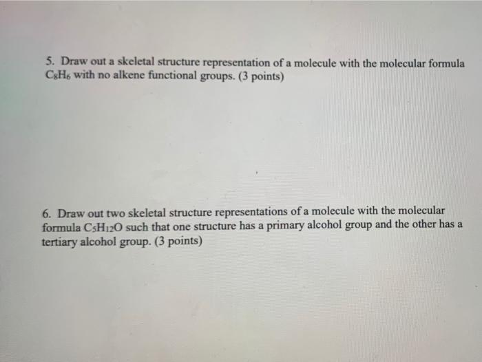 Solved Use the molecule below to answer questions la - 1d. | Chegg.com