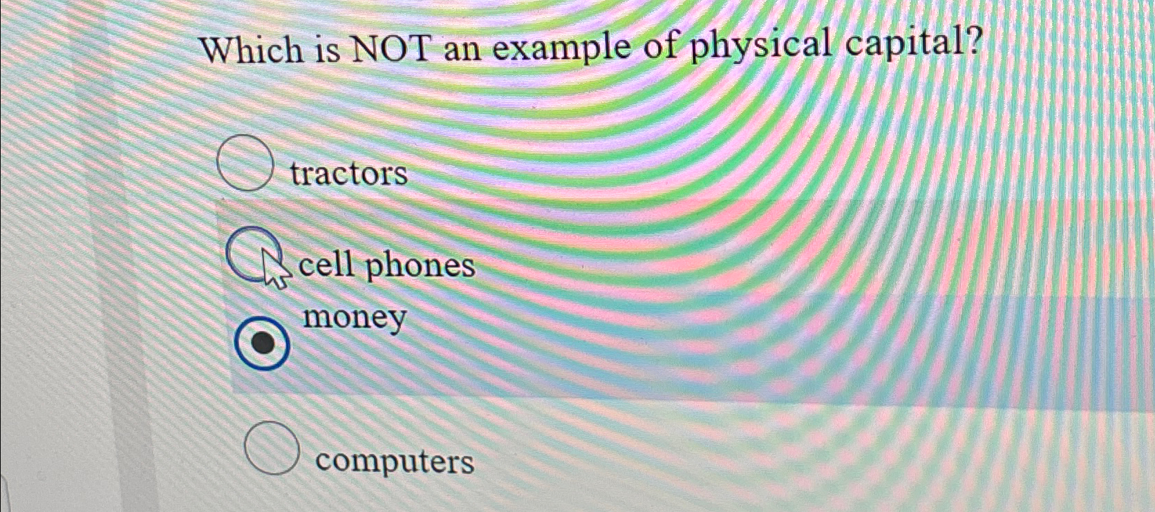 Solved Which is NOT an example of physical | Chegg.com