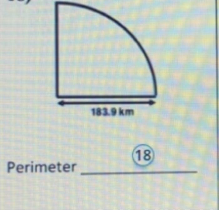 Solved Perimeter 18 | Chegg.com