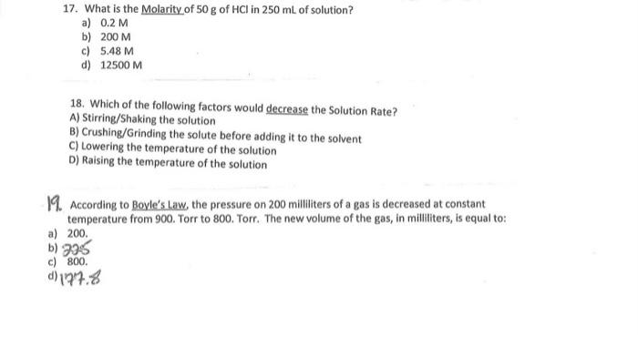 Solved 5. According to Reference Table G, the amount of NH, | Chegg.com
