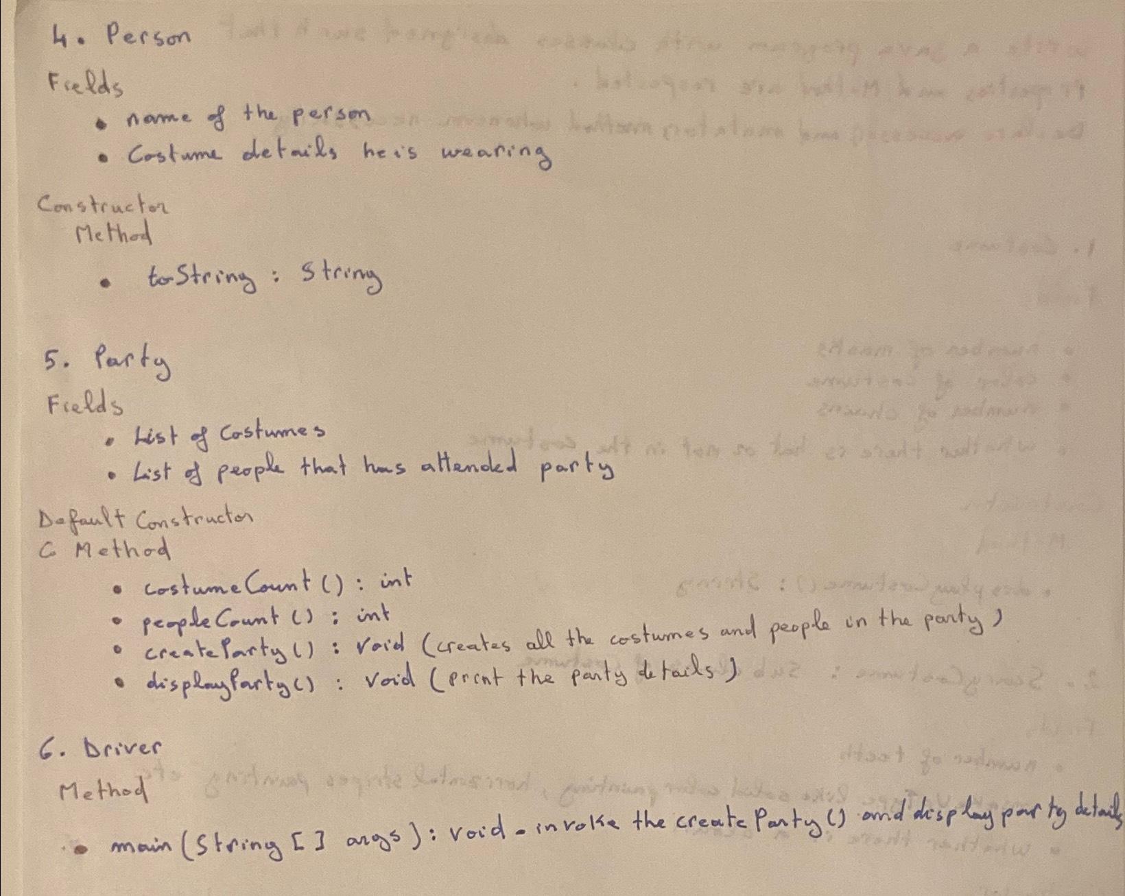 Solved write a Java program with classes designed such that | Chegg.com