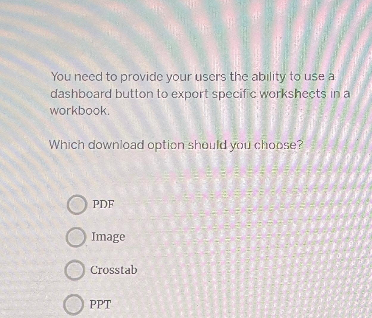 Solved You need to provide your users the ability to use a | Chegg.com