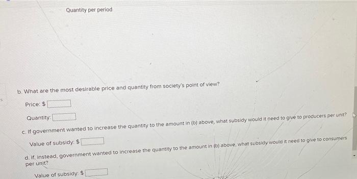 Solved a. Draw the MSB and MSC curves on the graph below, | Chegg.com