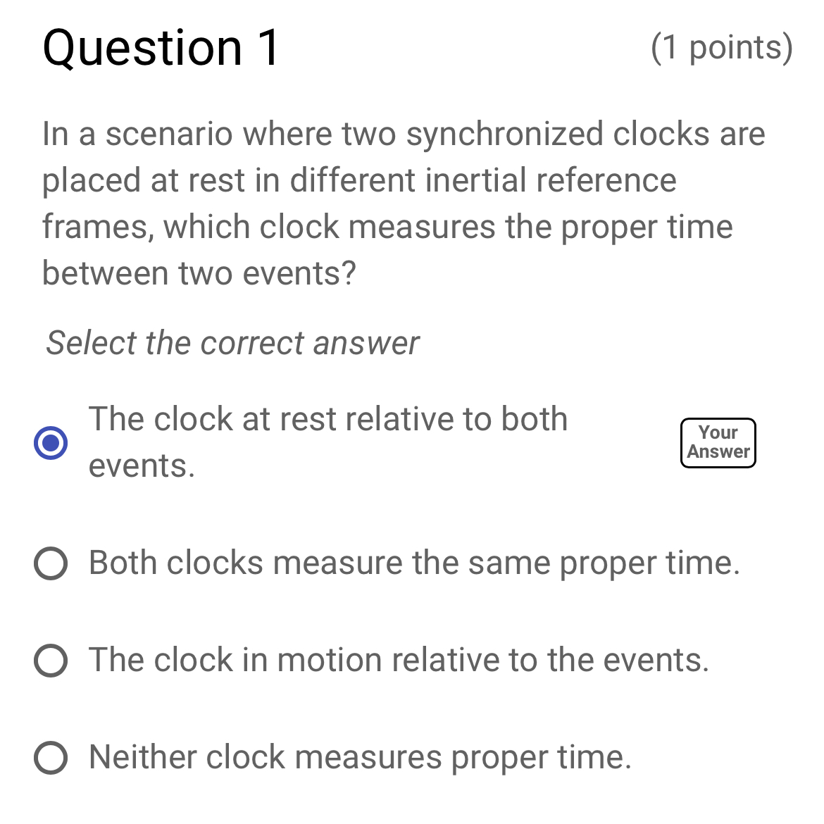 Solved Question 1(1 ﻿points)In a scenario where two | Chegg.com