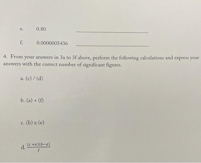 Solved 3. Rewrite the following numbers in scientific | Chegg.com