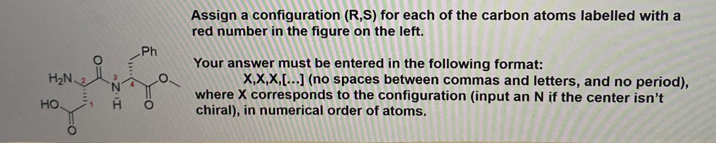 Solved Assign a configuration (R,S) ﻿for each of the carbon | Chegg.com
