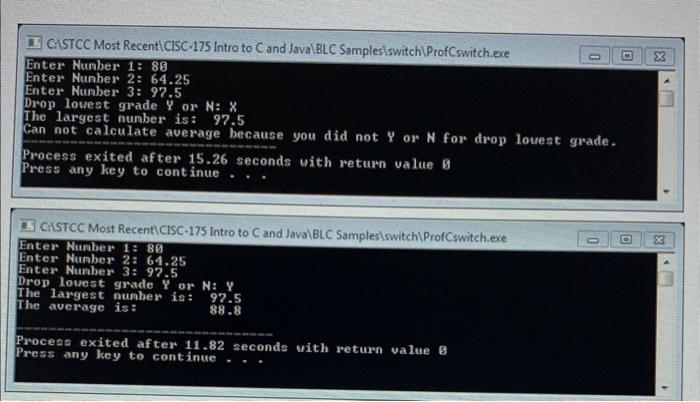 Solved Coding with C/C++ Numbers and Conditional Statements | Chegg.com
