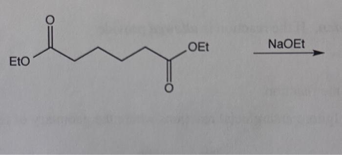 Solved NaOEt | Chegg.com