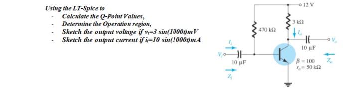 Solved use the LT spice simulation please and take a | Chegg.com