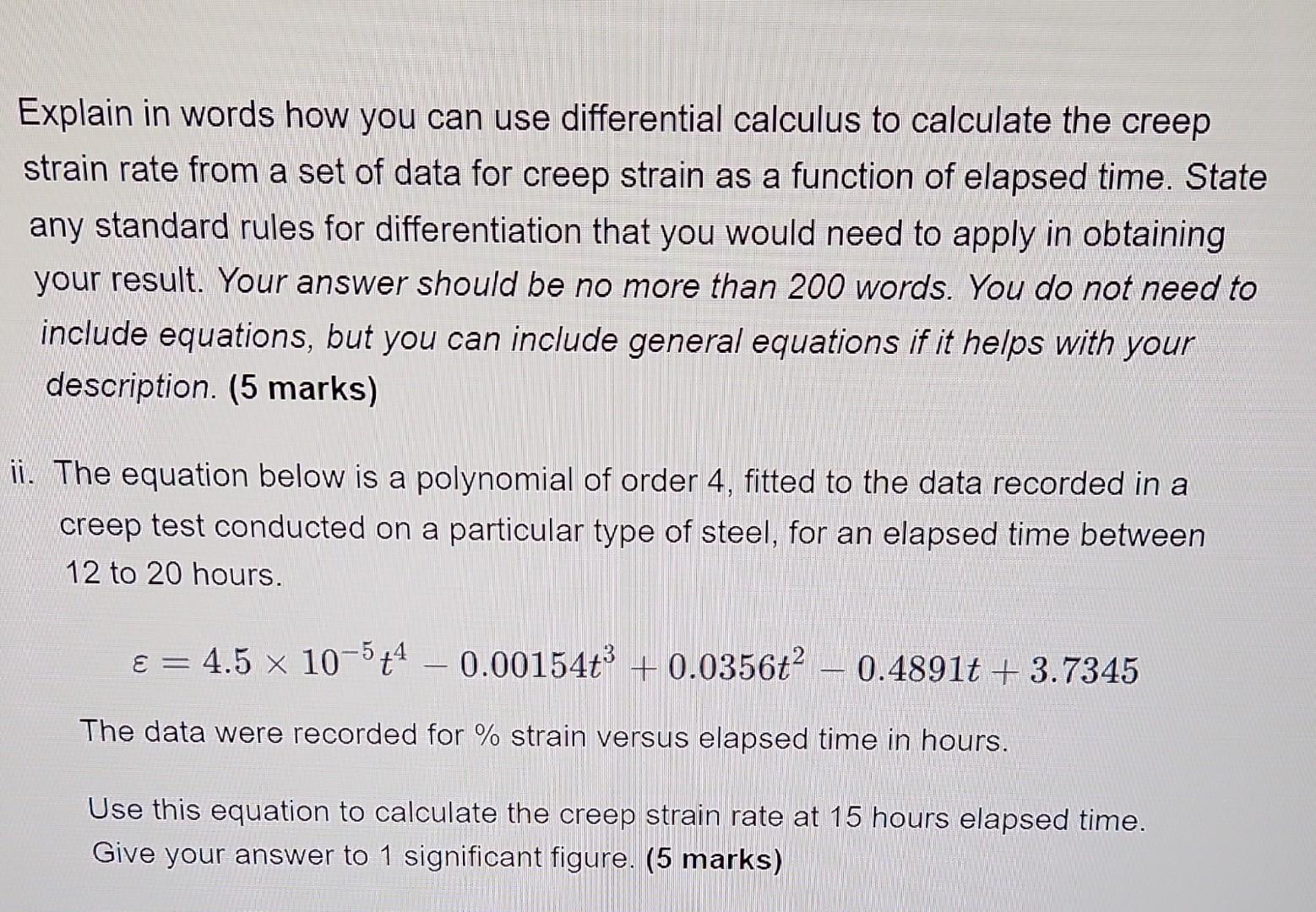 Solved Explain in words how you can use differential | Chegg.com
