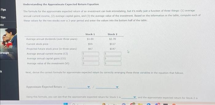 Solved Understanding the Approximate Expected Return | Chegg.com