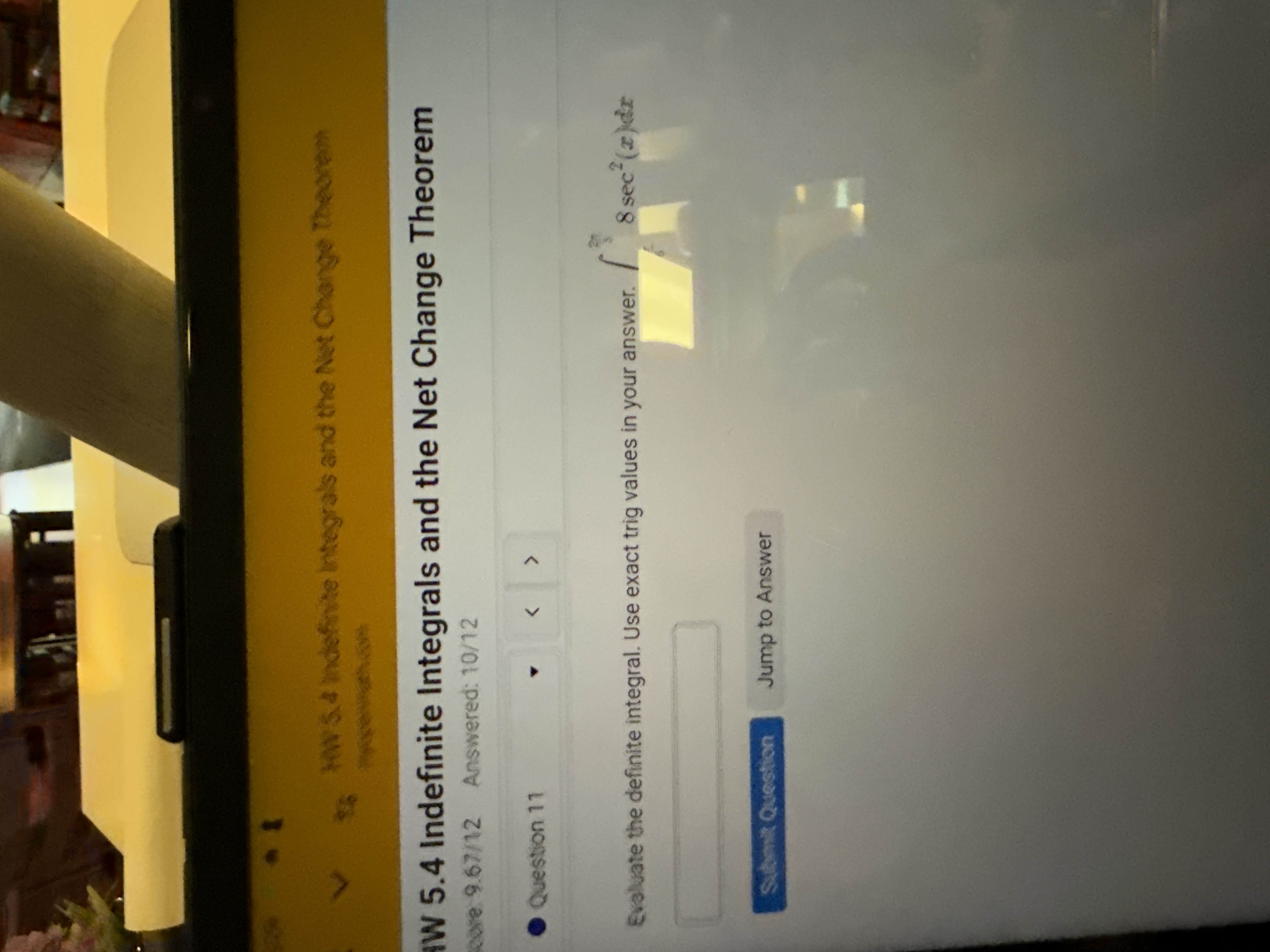 Solved Evaluate the definite integral. Use exact trig values | Chegg.com
