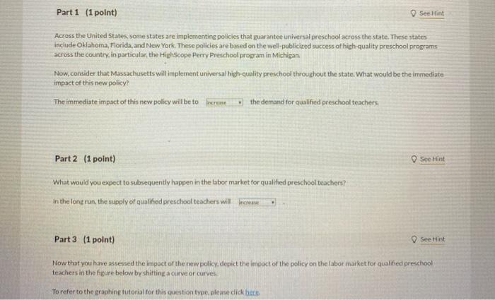 Solved Part 3 (1 point) See Hint Now that you have assessed | Chegg.com