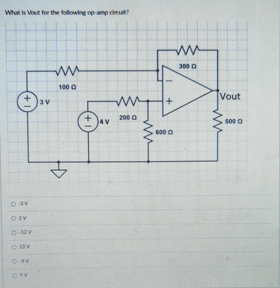 Solved Circuits Easy Multiple Choice Question please show | Chegg.com