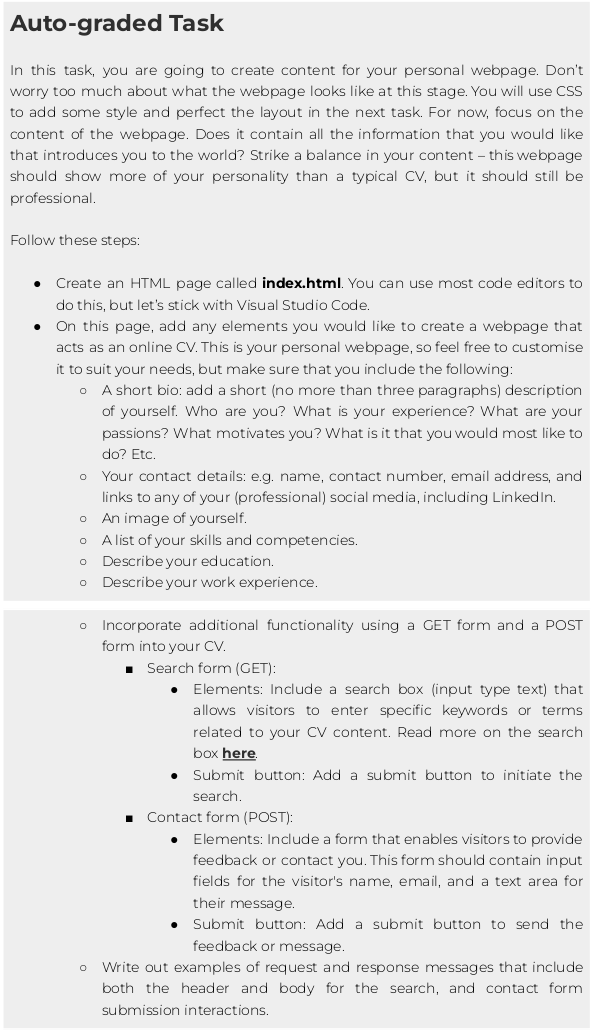 Solved Incorporate additional functionality using a GET form | Chegg.com