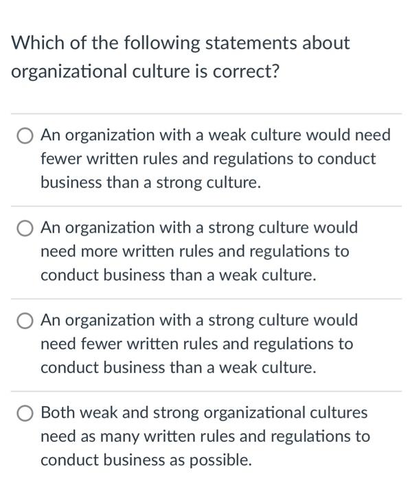 Solved Which of the following statements about | Chegg.com