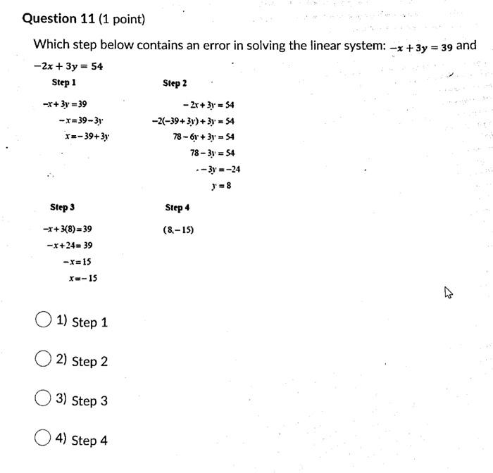Solved Which graph represents the solution of the linear | Chegg.com