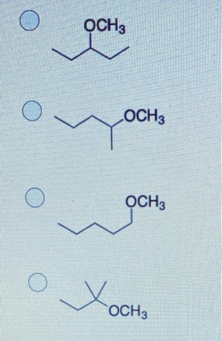 Solved OCH3 O OCH3 O OCH3 JOCHA OCH3 Which is the major | Chegg.com