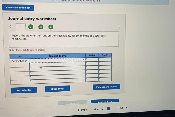 Solved 4 E4-3 (Algo) Recording Initial Transactions and | Chegg.com