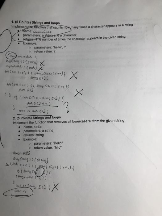 Solved 1. (5 Points) Strings and loops implement the | Chegg.com