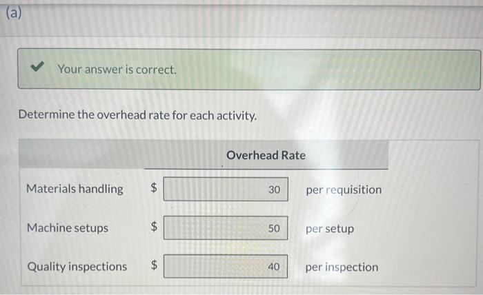 Solved Blossom, Inc. manufactures two products: missile | Chegg.com